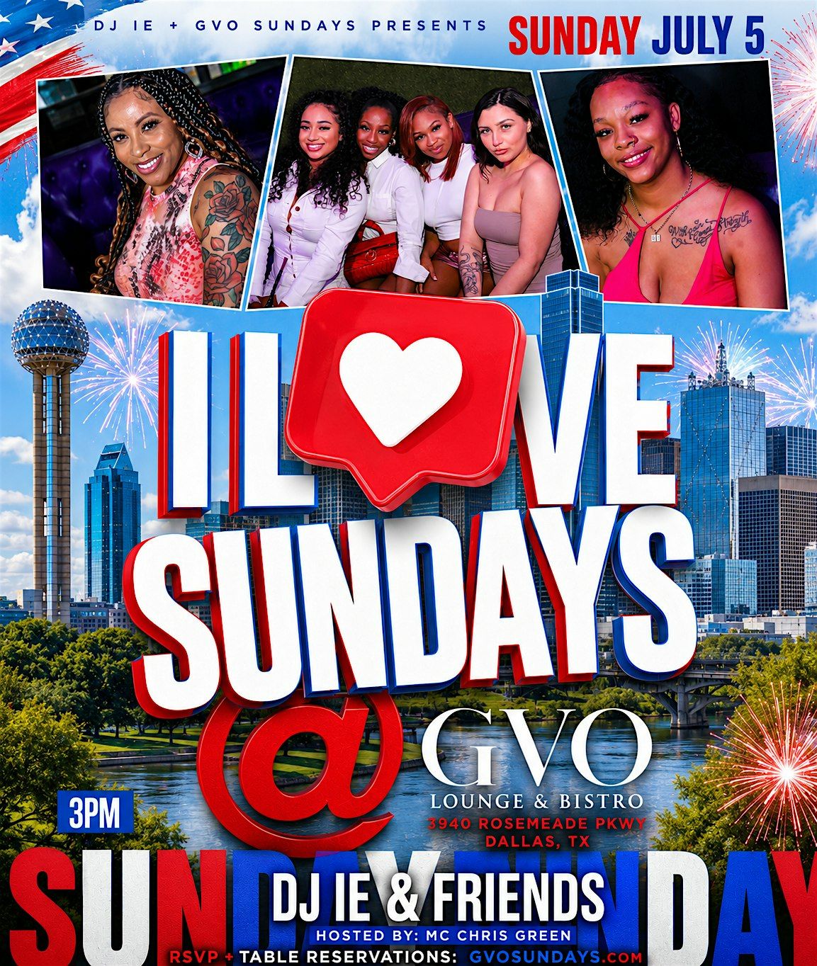 Good Vibes: Independence Day Weekend SunDay FunDay at GVO Lounge | GVO ...
