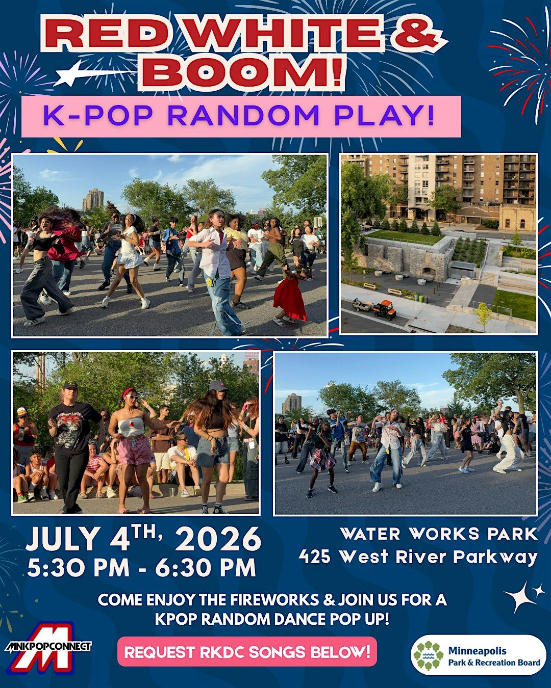 K-pop Random Play Dance in Minneapolis, Red, White and Boom! | West ...