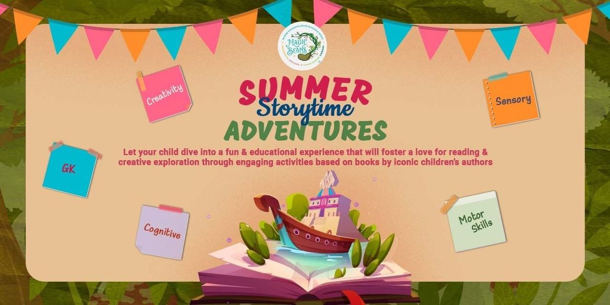 Magic Beans Summer Camp ( 1.5 to 3 years) | Magic Beans - Kemps Corner: Mumbai | June 2 to July 14
