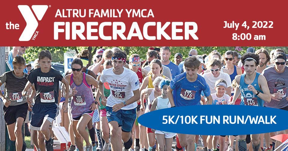 Firecracker 5K/10K Fun Run/Walk | Grand Forks Greenway | July 4, 2022