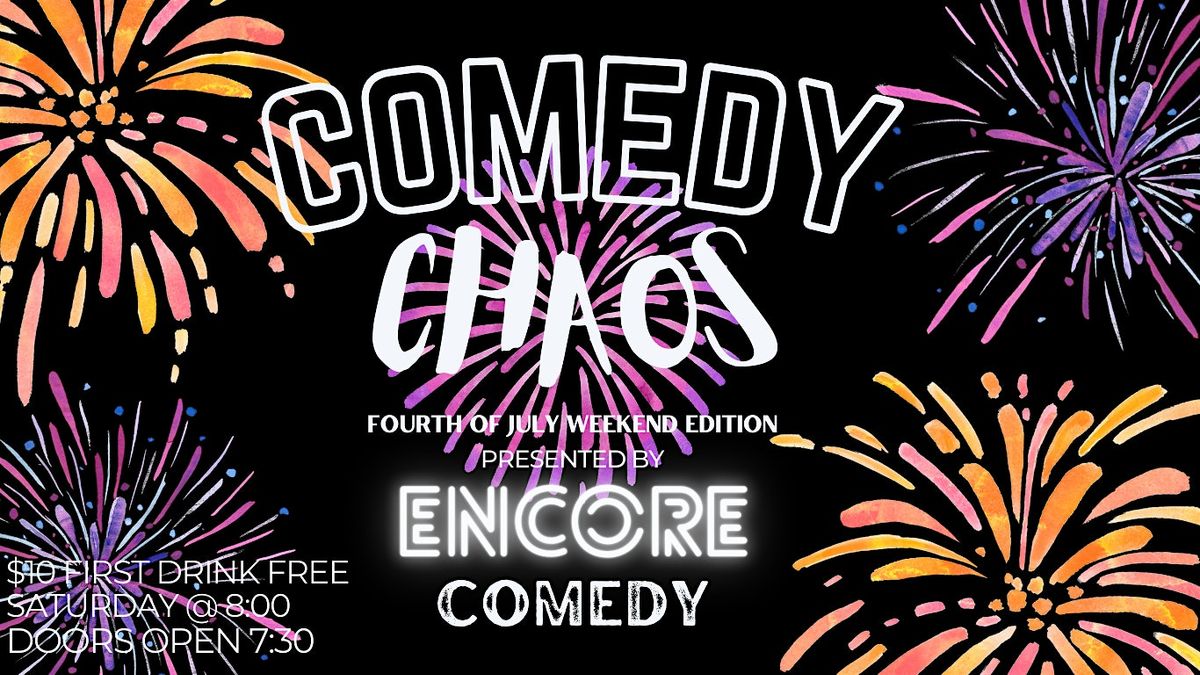 Comedy Chaos: 4th of July Weekend Edition | Bulldog, H Street Northwest ...