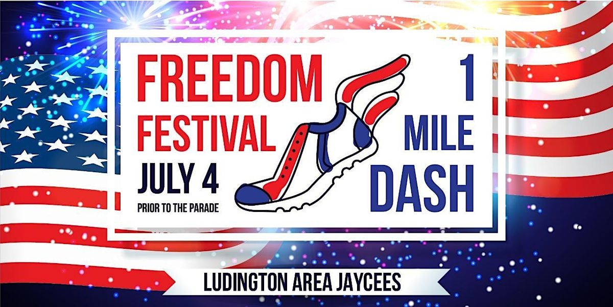 Annual Freedom Festival 1 Mile Dash | Leveaux Park, Ludington, MI ...